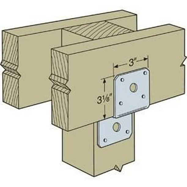 25 Count Simpson Strong-Tie DJT14Z Deck Joist Tie by Simpson Strong-Tie ...