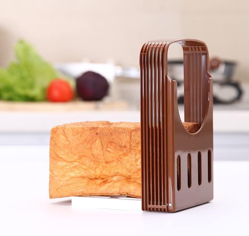 Bread Slicer Cutting Guide,Toast Cutting Guide Folding Bread Toast ...