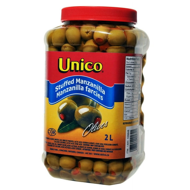 Unico Stuffed Manzanilla Olives, 2 L - Walmart.ca