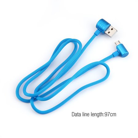 90 Degree USB 3.1 Data Line Elbow Multi Function Positive Negative Data ...