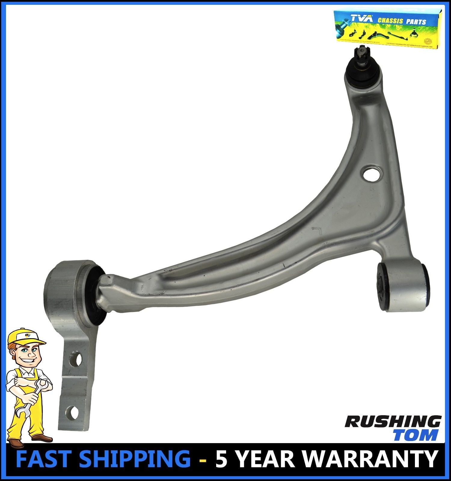 1 Front Lower Control Arm with Ball Joint 1 Left Driver for Nissan ...