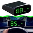 Agiufgs Car Head-up Display Solar Powered, 5-in-1 Intelligent ...