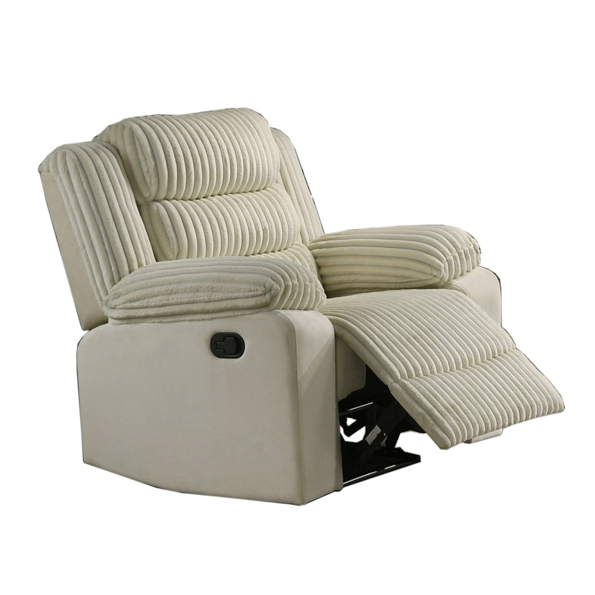 Click here for Brassex Oliver Recliner  Cream prices