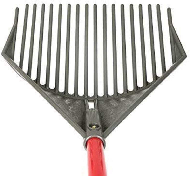 ROOT ASSASSIN RK-001 58-Inch Yard & Garden Rake Multi-Tool, Red/Grey ...
