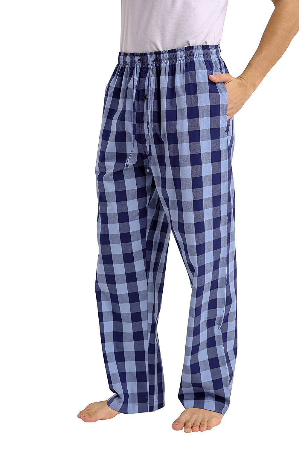 Cyz Mens 100 Cotton Poplin Pajama Lounge Sleep Pant