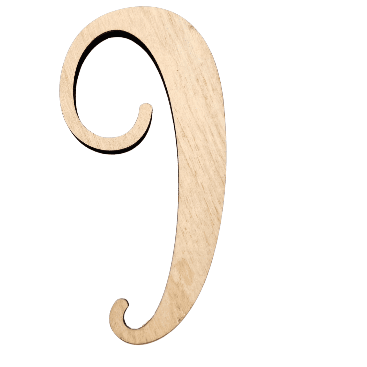 5" Tall BIRCH Wood Letter I | 1/4" Thick | Wood Craft Letter | Starfish ...