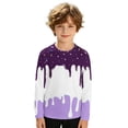 Hiijoy Boys UPF 50+ Long Sleeve Rash Guard Quick-Dry Ice-Cream Swim ...