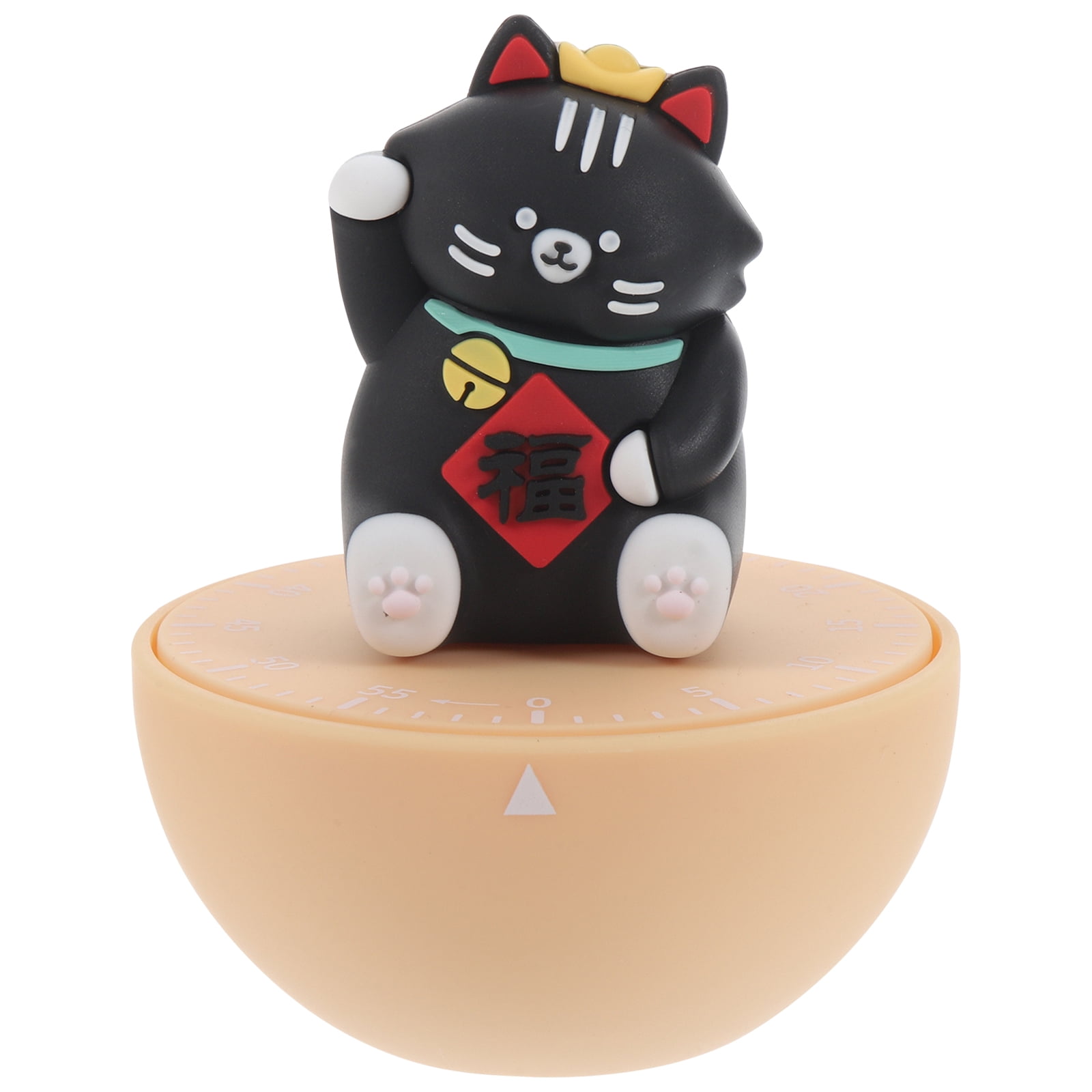 KAKOWELY Temporizador mecánico de cocina con forma de gato para niños ...