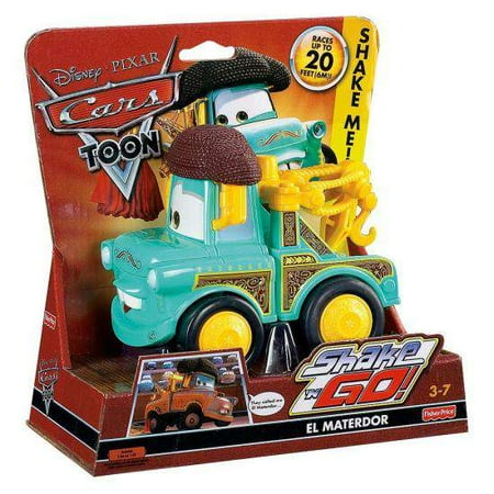 Disney Cars Shake 'N Go El Materdor Shake 'N Go Car - Walmart.com