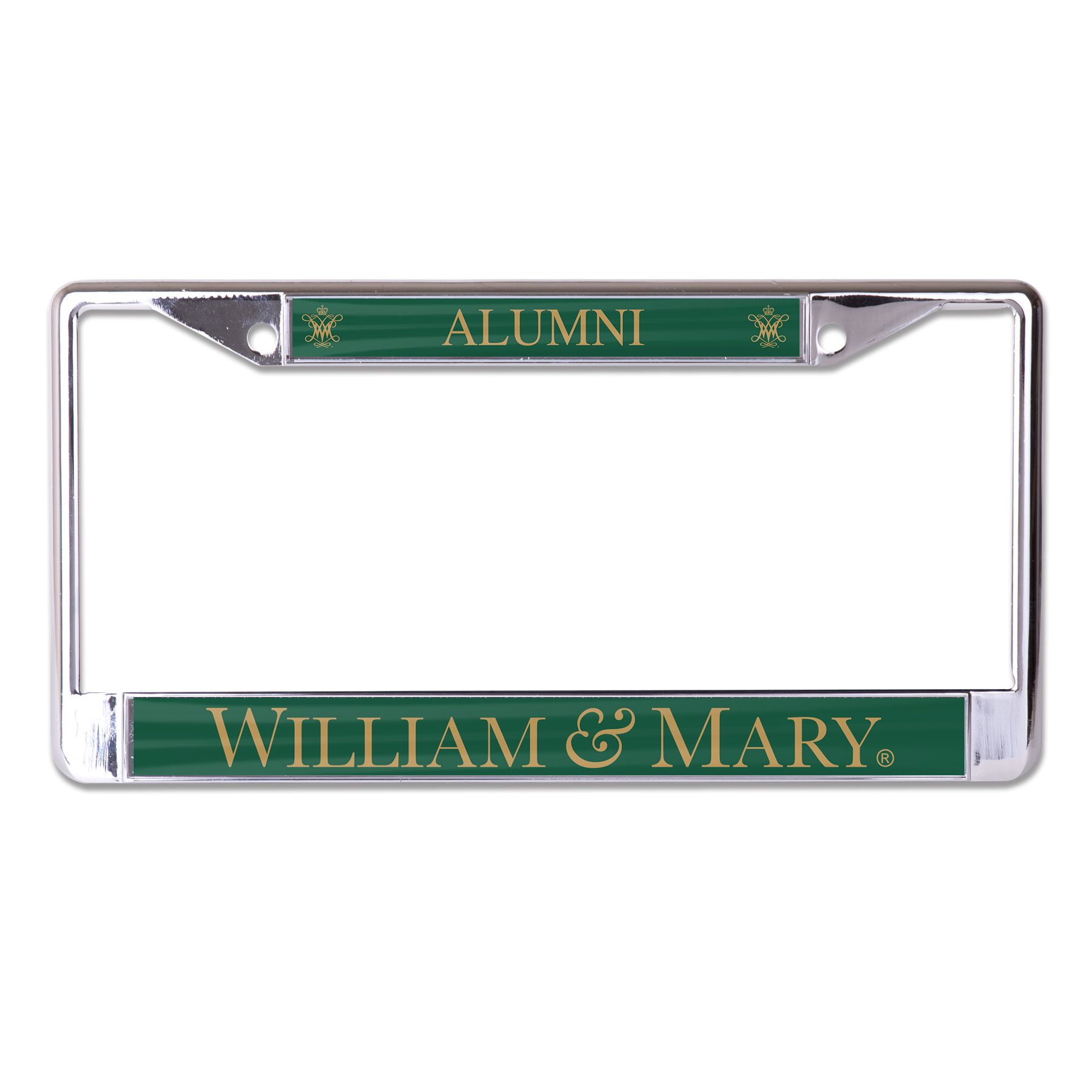 William & Mary Alumni Chrome License Plate Frame - Walmart.com