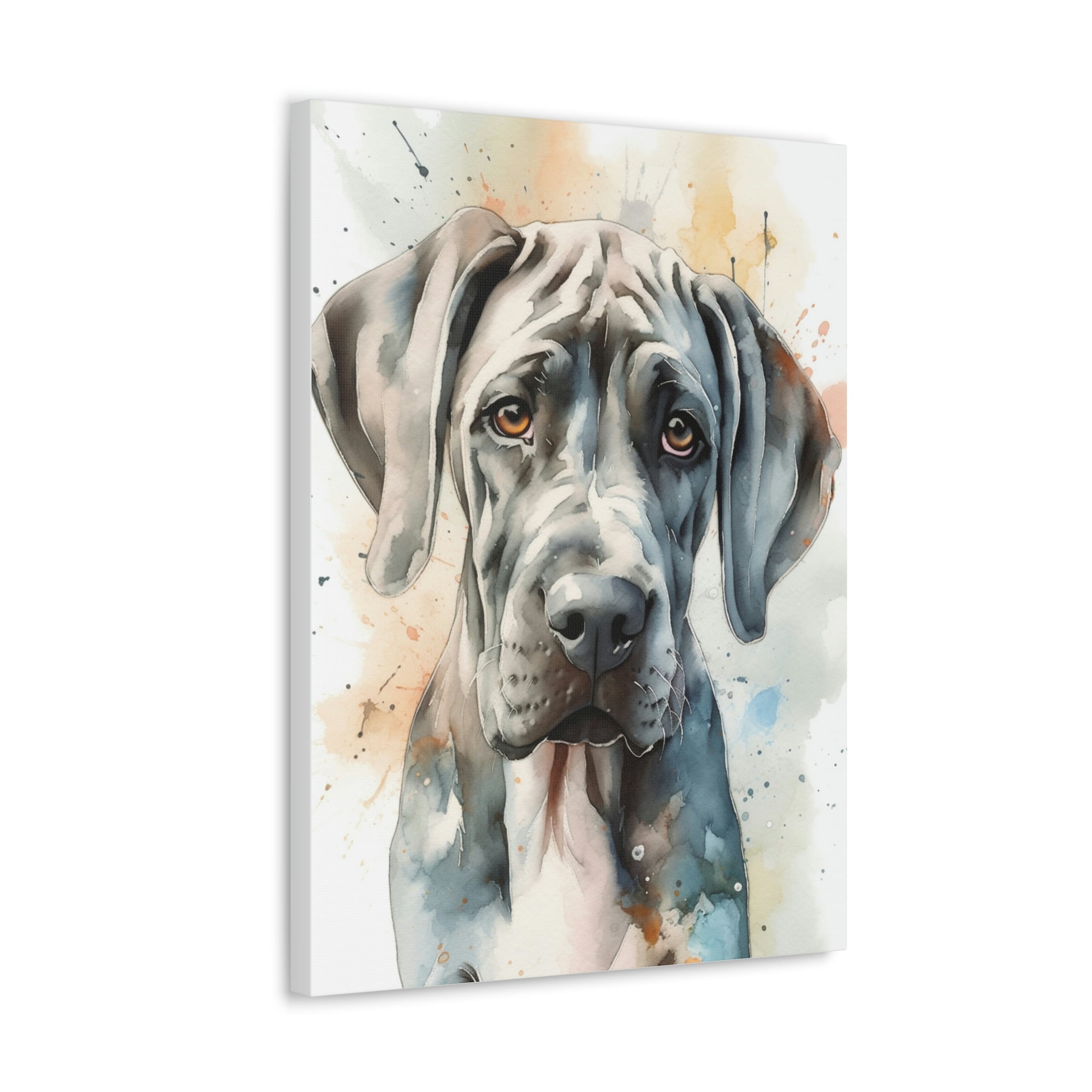 Watercolor Great Dane Painting 4 - Nursery Collection - Bedtime Stories ...