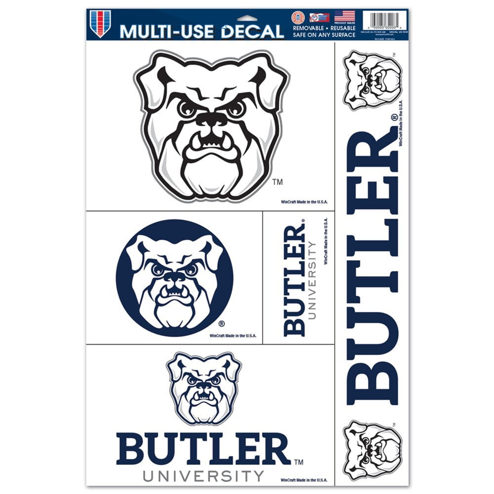 Butler Bulldogs Ultra Decal Set - 11'' X 17'' - Walmart.com