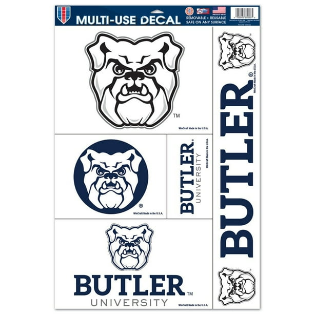 Butler Bulldogs Ultra Decal Set - 11'' X 17'' - Walmart.com - Walmart.com