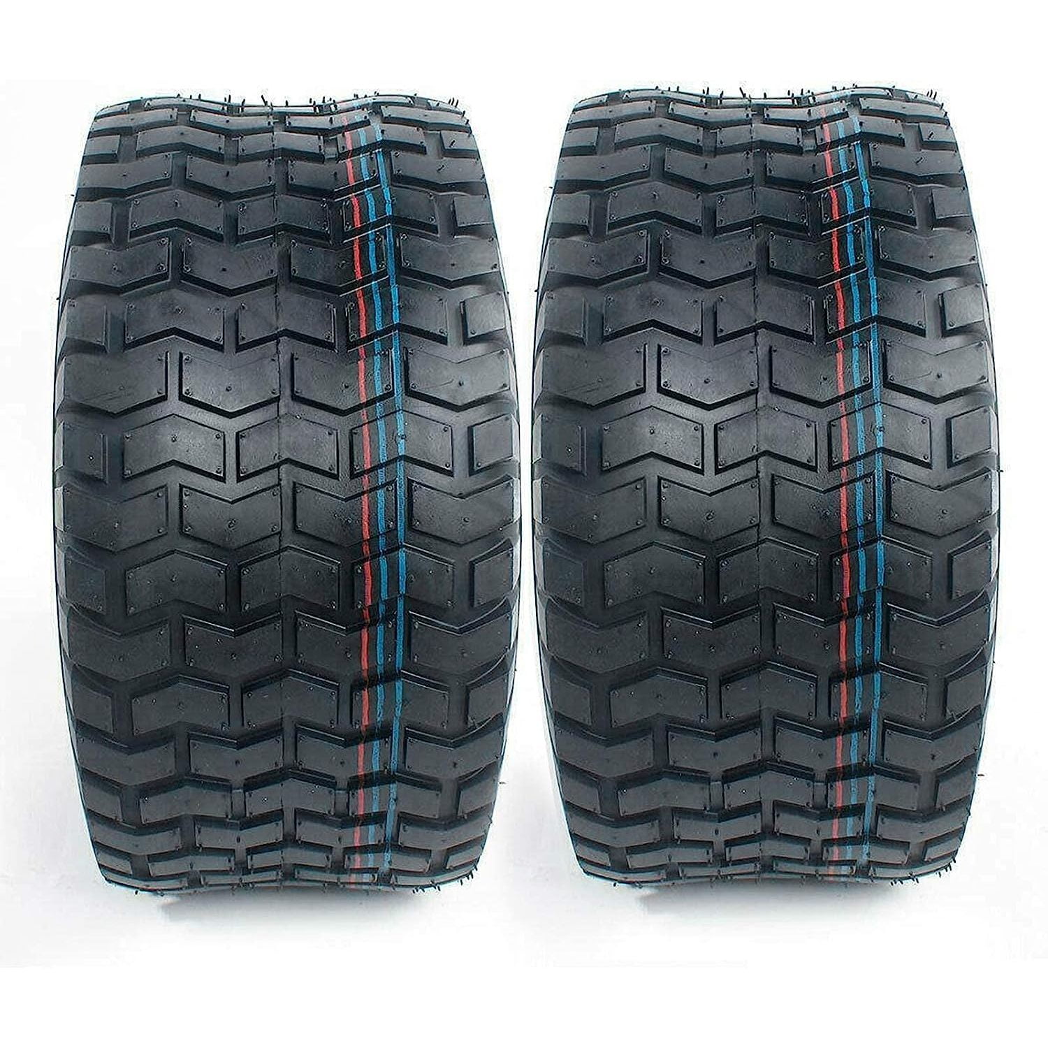 Set of 2 18x8.50-8 Lawn Mower Turf Tires 18x8.50x8 Golf Cart Tires 4PR ...