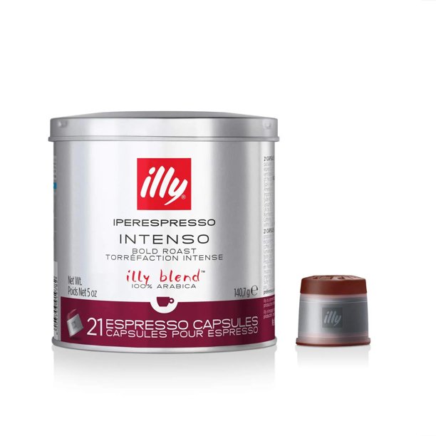 illy Intenso iperEspresso Capsules Bold Roast Italian Espresso, Intense ...