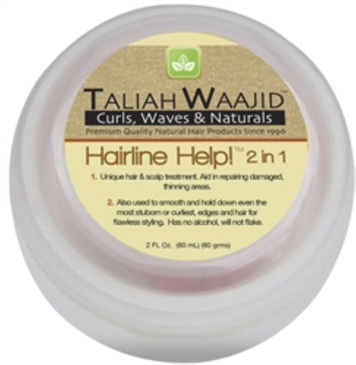 Taliah Waajid Curls, Waves & Naturals Hairline Help 2-in-1, 2 oz ...