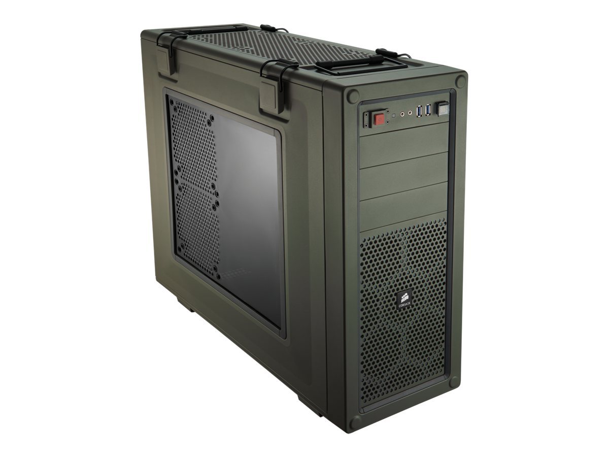 Corsair CC-9011018-WW Military Green Vengeance C70 Mid Tower Gaming ...