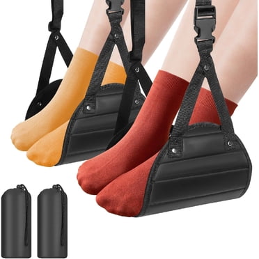 A Foot Hammock for Airplanes, Footrest, Travel Footrest for Flights ...