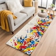 Ballerina Kitchen Runner Rug 2x6 Washable Runners for Hallway Non Slip ...