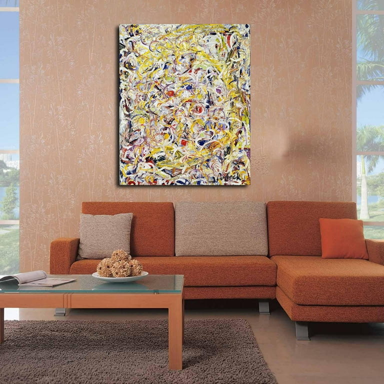 Jackson Pollock Shimmering Substance