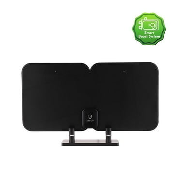 ANTOP Paper Thin Indoor HDTV Antenna with Table Stand - Walmart.com