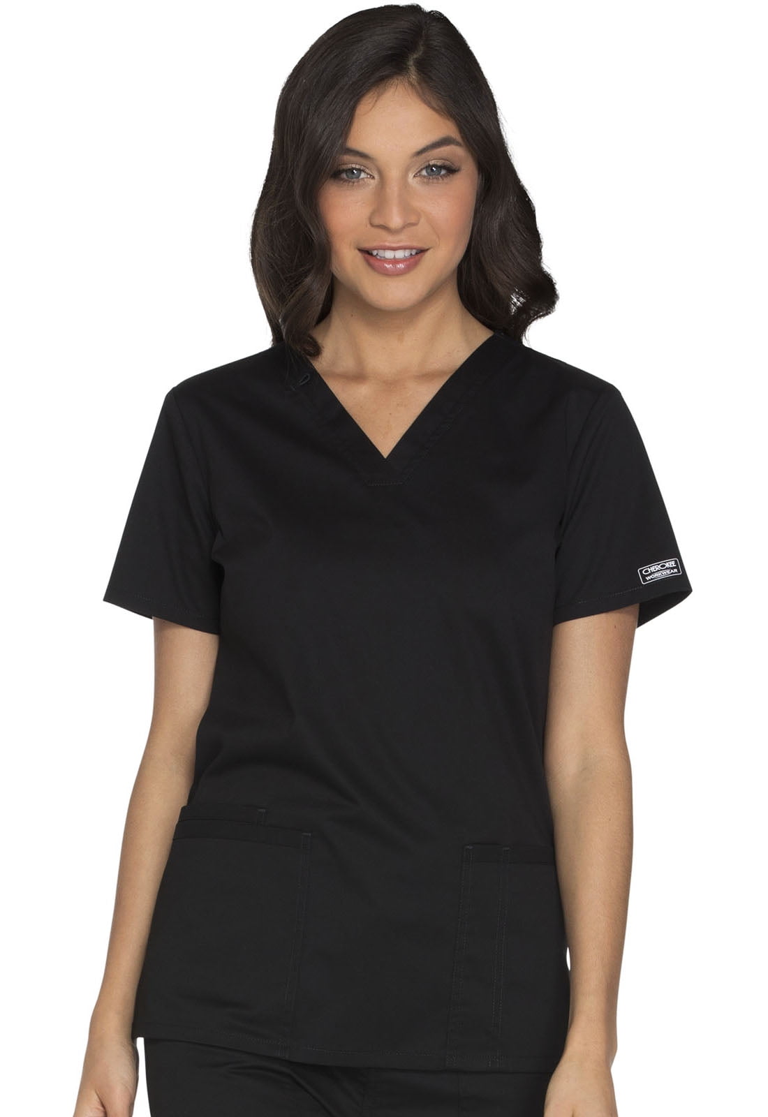 Cherokee Workwear Core Stretch Women's Scrubs Top V-Neck WW630 ...
