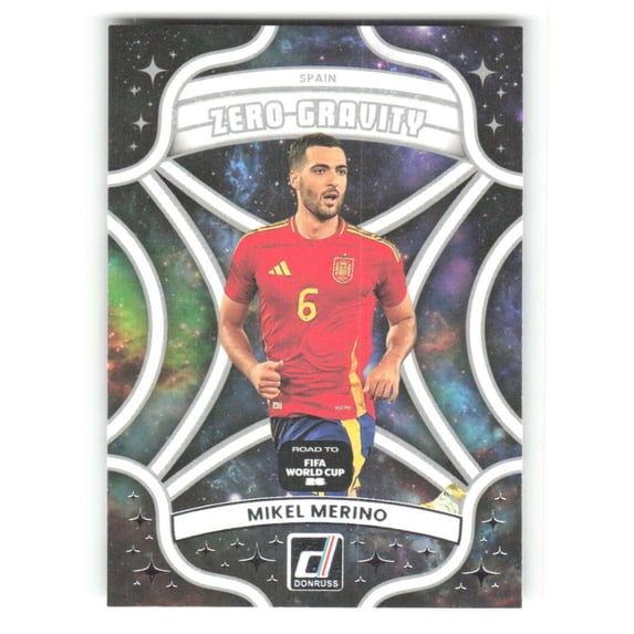 2025-26 Donruss Road to FIFA World Cup Zero Gravity Silver #23 Mikel ...