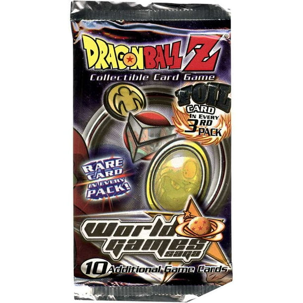 Dragon Ball Z Collectible Card Game World Games Saga Booster Pack ...
