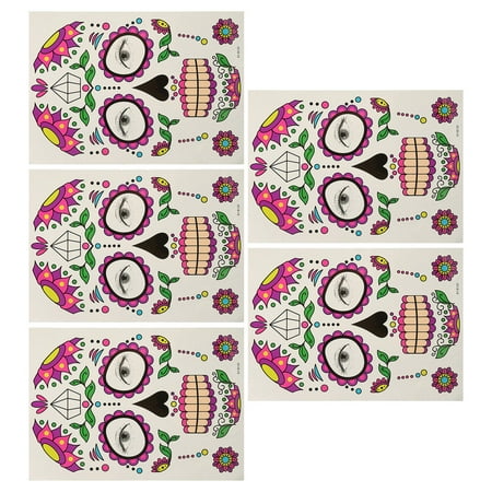 Face Temporary Sticker, Vivid Versatile Different Patterns Crafted 5 ...