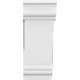 5"W x 12"D x 14"H Standard Traditional Architectural Grade PVC Bracket ...