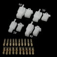 10 Sets 2.8mm 2 Pin Electrical Wire Connector Male Female Plug+Terminal ...