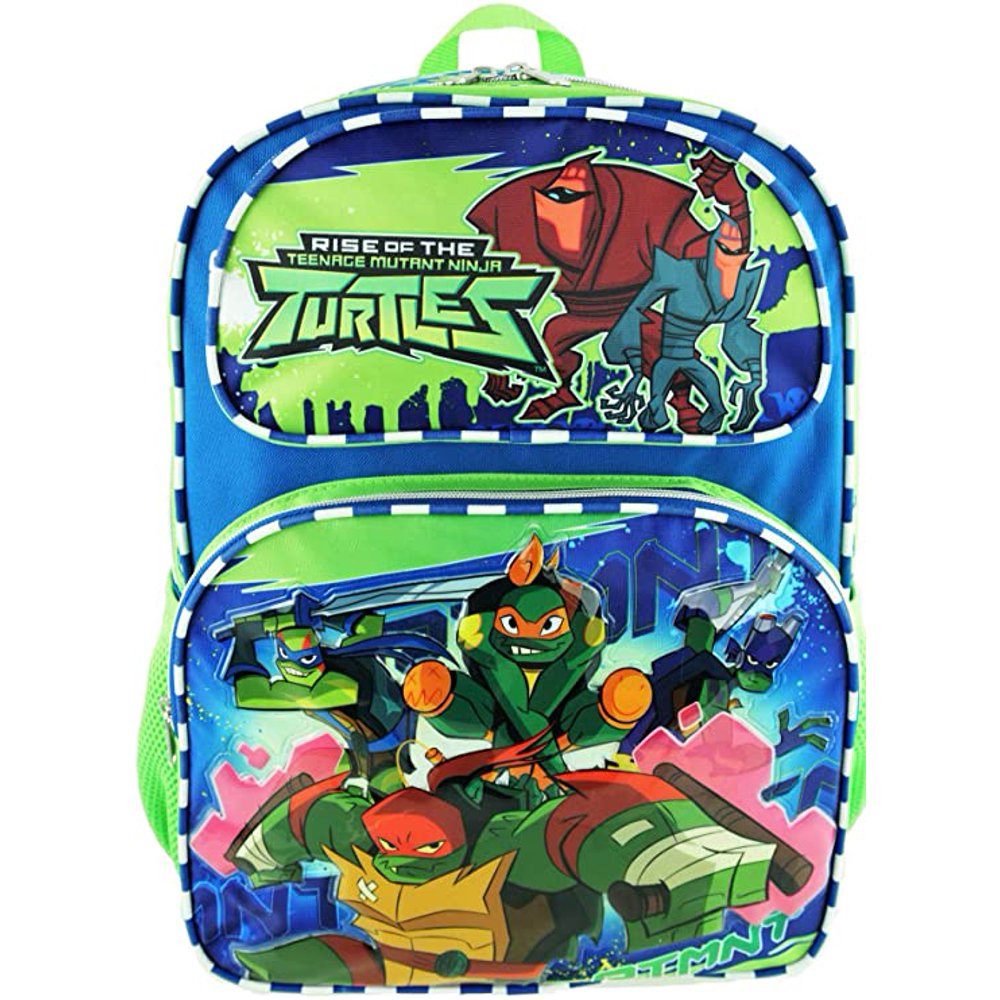 Teenage Mutant Ninja Turtles - Backpack - Rise of TMNT - Team 16" Green ...