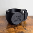 16oz Kettlebell Ice Cream Pint Holder 3D Printed with Spoon Slot for ...