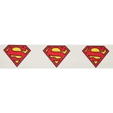 DC Comics Elastic 3"X1.5yd-Superman Logo - Walmart.com