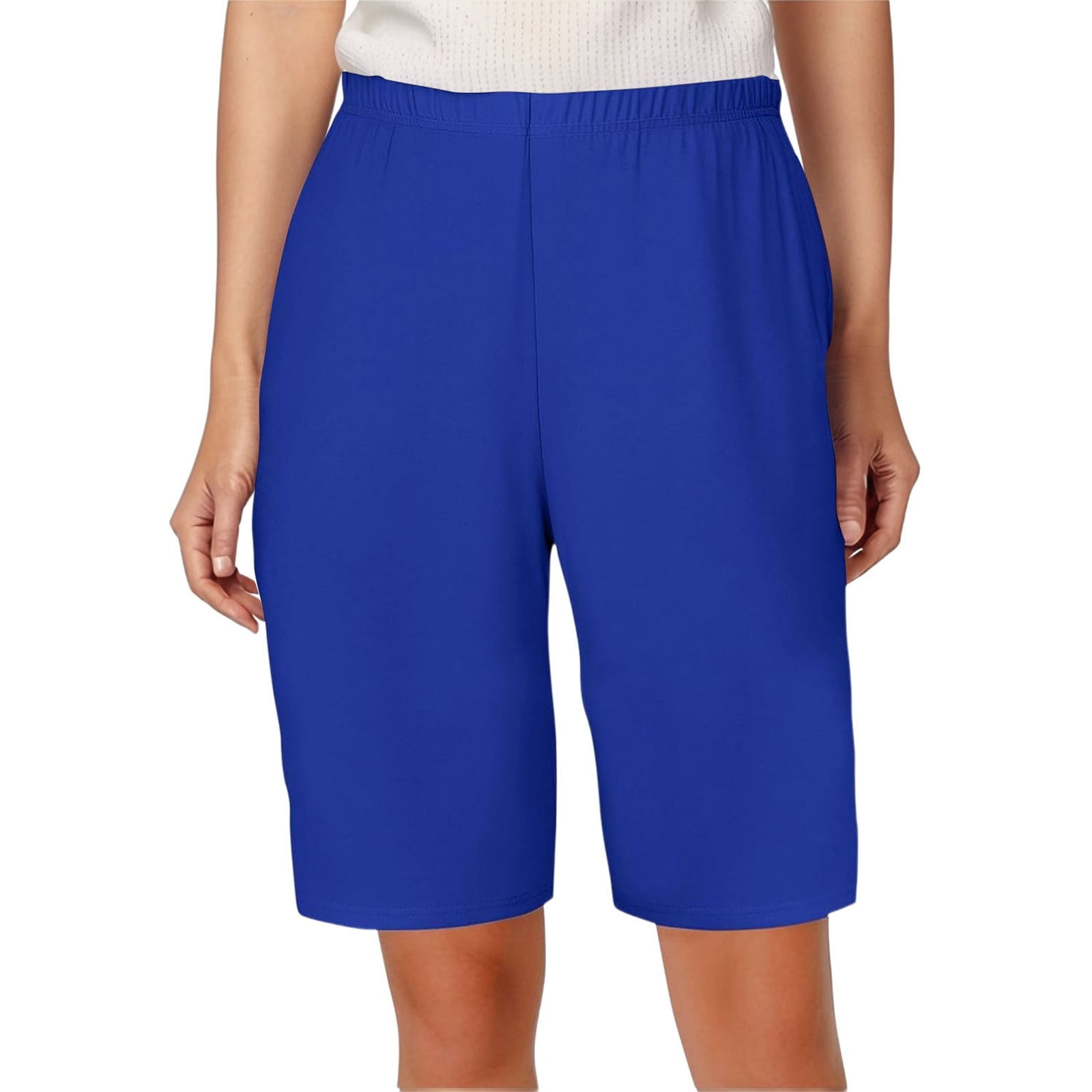 Click here for Uanwenn Womens Casual Stretch Waist Shorts For Sum... prices