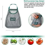 HAOAN Reusable Hanging Storage Mesh Bags Durable & Strong Fruit and ...