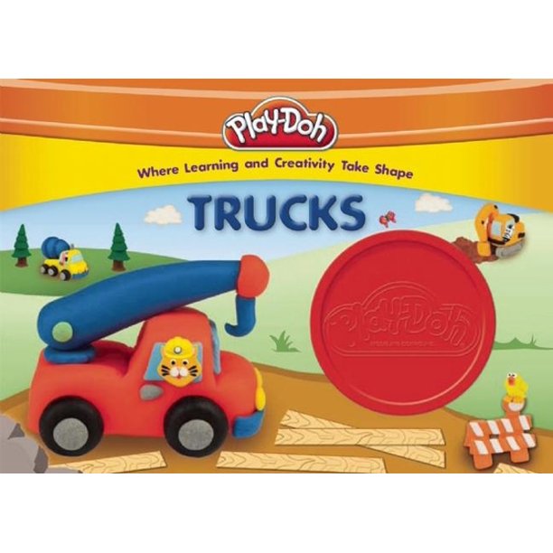 Play-Doh: Trucks [With 1 Container of Red Play-Doh] (Board book - Used ...