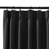 TWOPAGES Light Blocking Drape Pinch PLeat Blackout Curtain for Guest ...