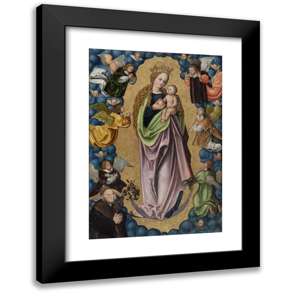 Workshop of Lucas Cranach the Elder 14x18 Black Modern Framed Museum ...