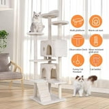 NiamVelo Large 70 inch Pet Corner Cat Tree Tower Furniture with ...
