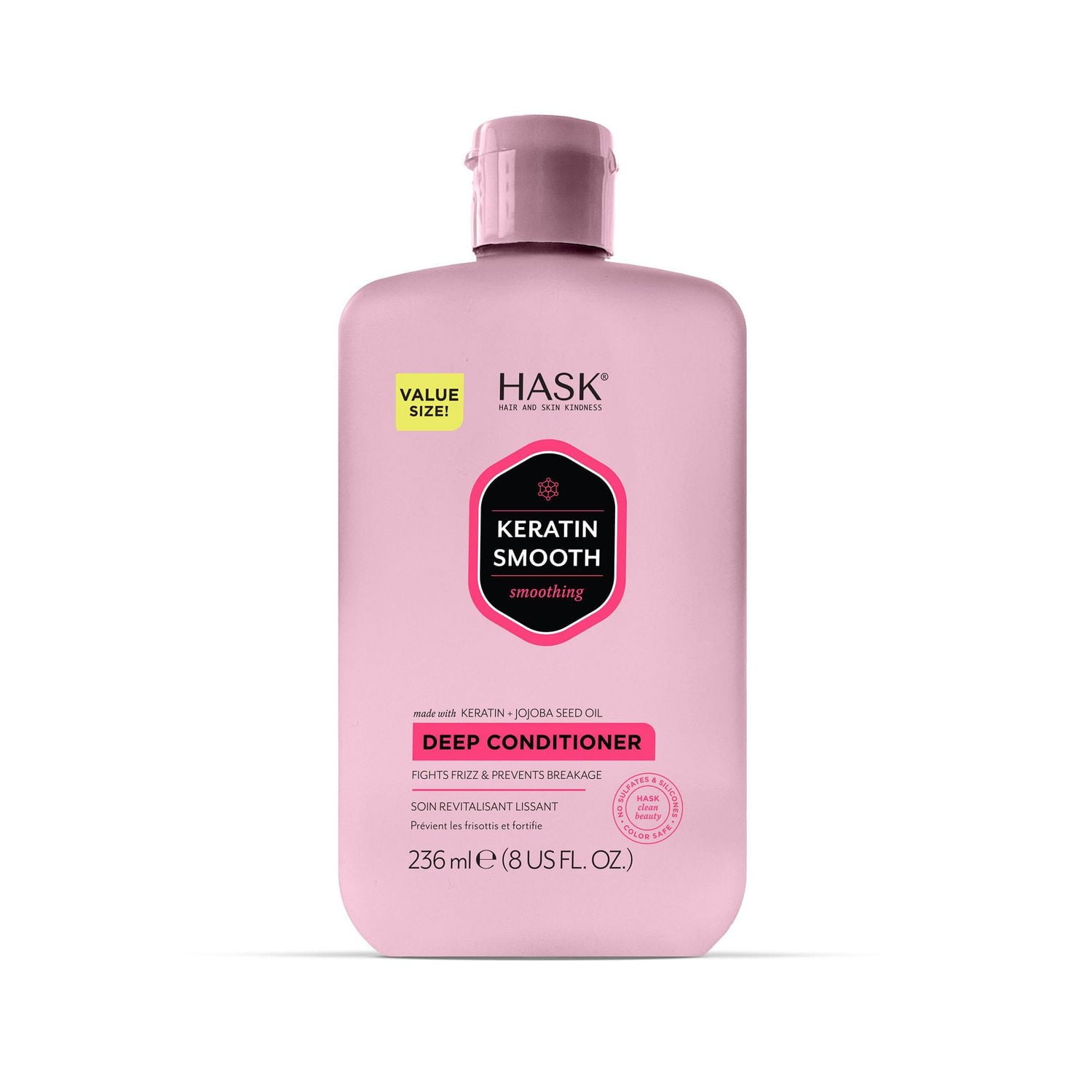 Click here for Hask Keratin Smooth Smoothing Deep Conditioner Bot... prices