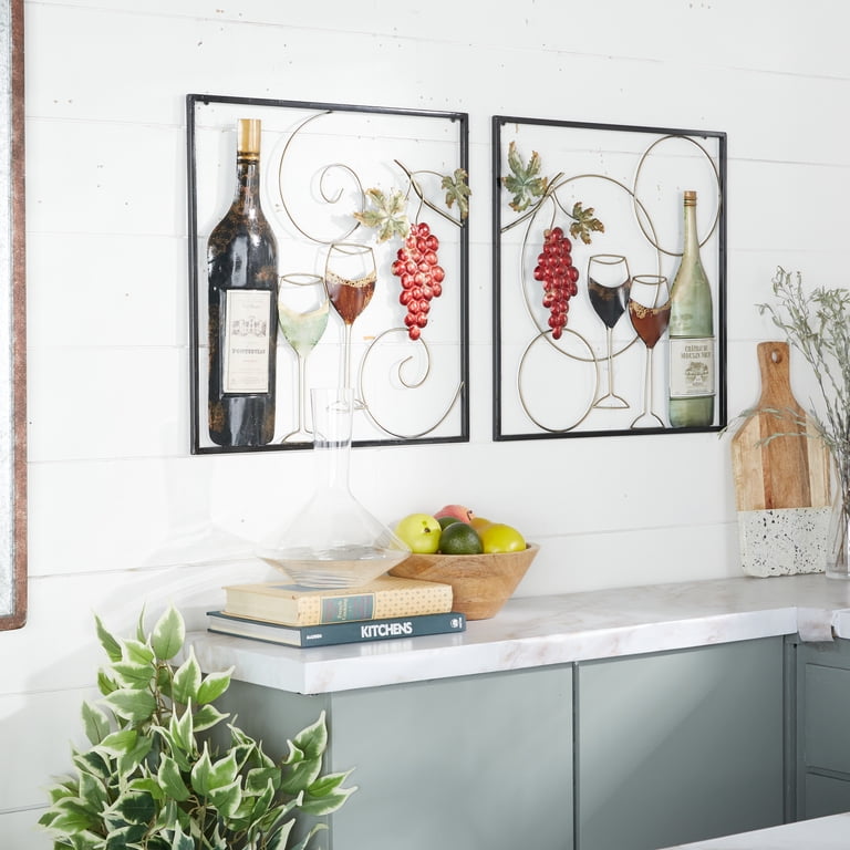 Winegrapes Wine Kitchen Wall Decoration