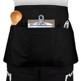 Toptie 2 Pack Waitress Waiter Server Bistro Waist Apron with 3 Pockets ...