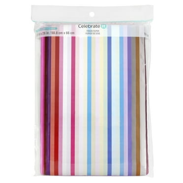 American Greetings Bold Multi Color Tissue paper, 40 Sheets - Walmart.com