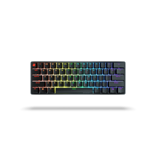 Ghost A1 - Aluminum Wireless Keyboard Black Cherry MX Brown (Soft Click ...