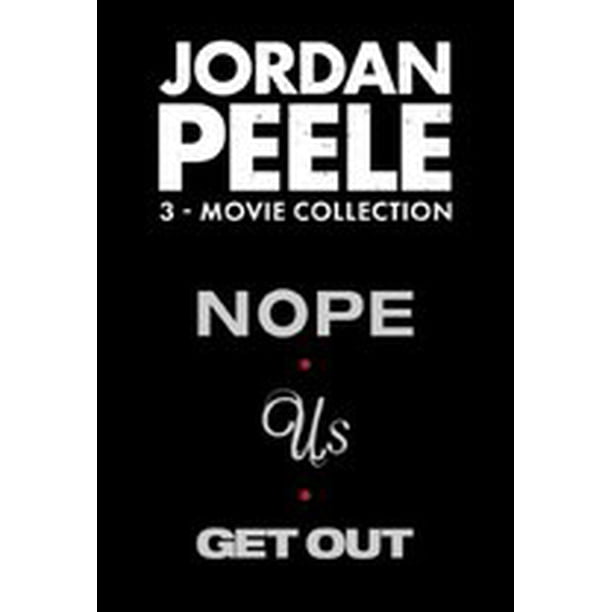 Jordan Peele - 3 Movie Collection (Get Out/Us/Nope) (DVD) - Walmart.com