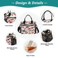 ALAZA Cartoon Dinosaur-d3 Print Cooler Lunch Bag Insulated Reusable ...