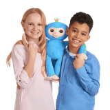 Fingerlings HUGS - Boris (Blue) - Advanced Interactive Plush Baby ...