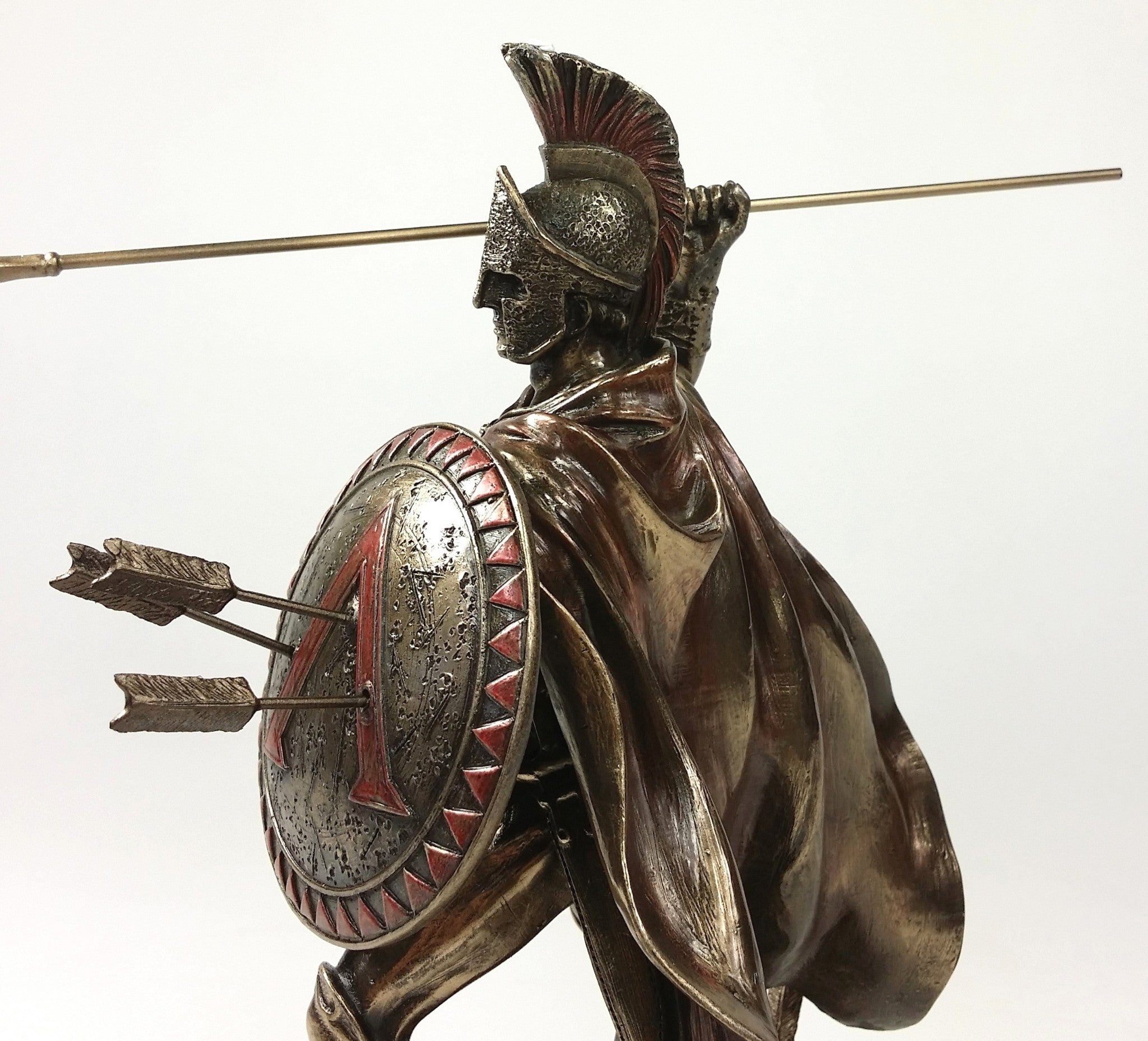 Ancient Spartan Warriors Statues