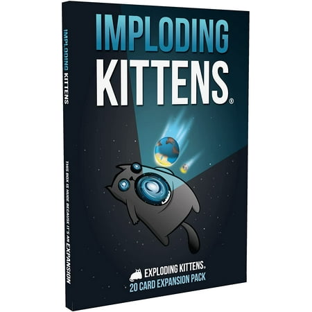 Imploding Kittens Expansion Pack by Exploding Kittens - Card Games for Adults Teens & Kids - Fun ...